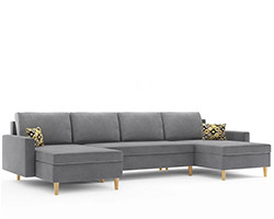 Sedačky a sedacie súpravy v tvare U - SG nábytok