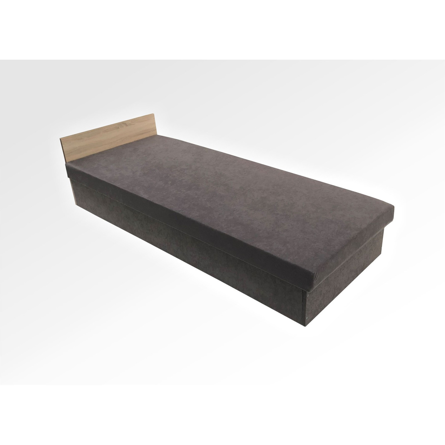 Válenda Chrisi D80 - 80x200 cm čierna Pánty vľavo Dub sonoma - SG nábytok